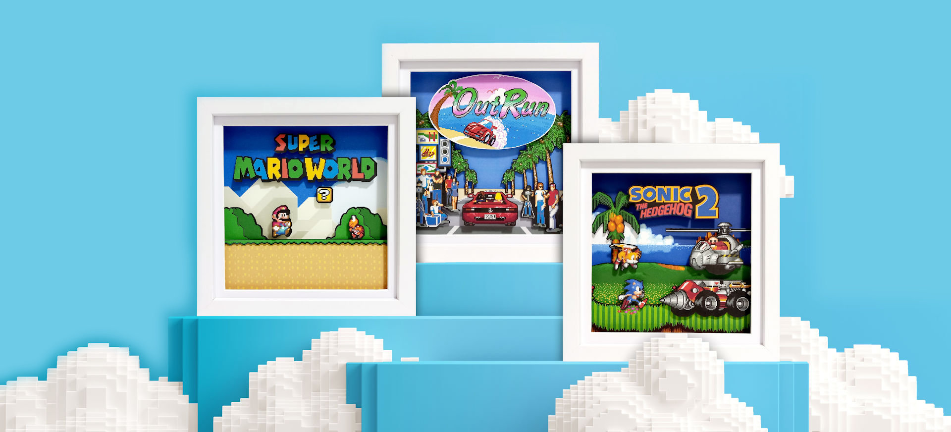 Pixel King UK - Retro Gaming Shadow Pixel Box Art - Retro Gaming Pixel ...